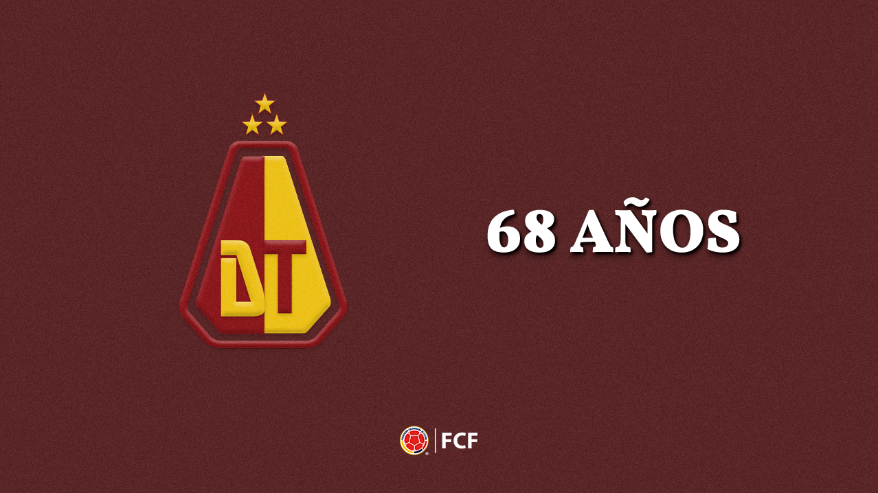 FCF felicita al Deportes Tolima en su aniversario número 68 ...