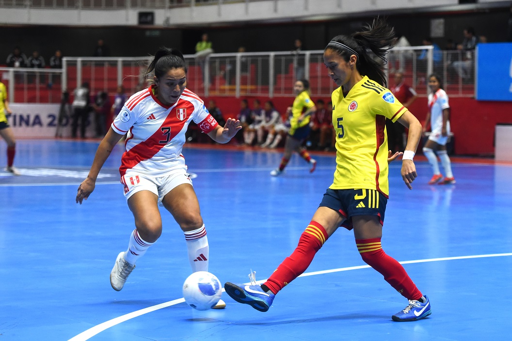 CONMEBOL Copa América Femenina de Futsal: Colombia vs. Perú ...