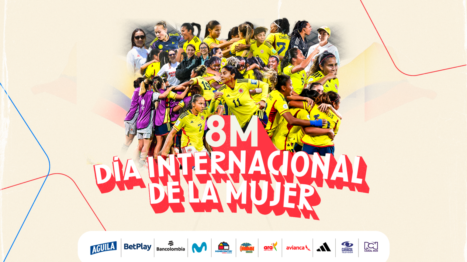 ¡La FCF les desea un feliz día de la mujer! – Federación Colombiana de ...