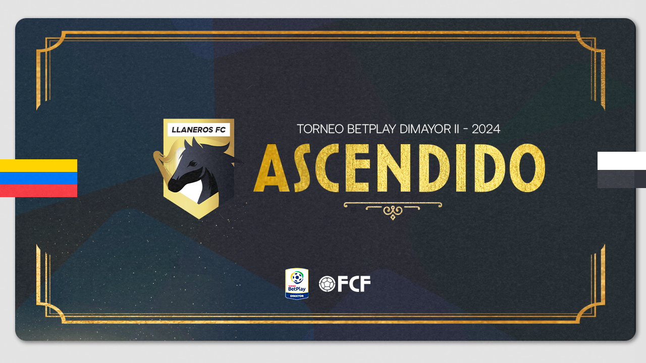 FCF felicita a Llaneros FC por lograr el ascenso a primera división ...