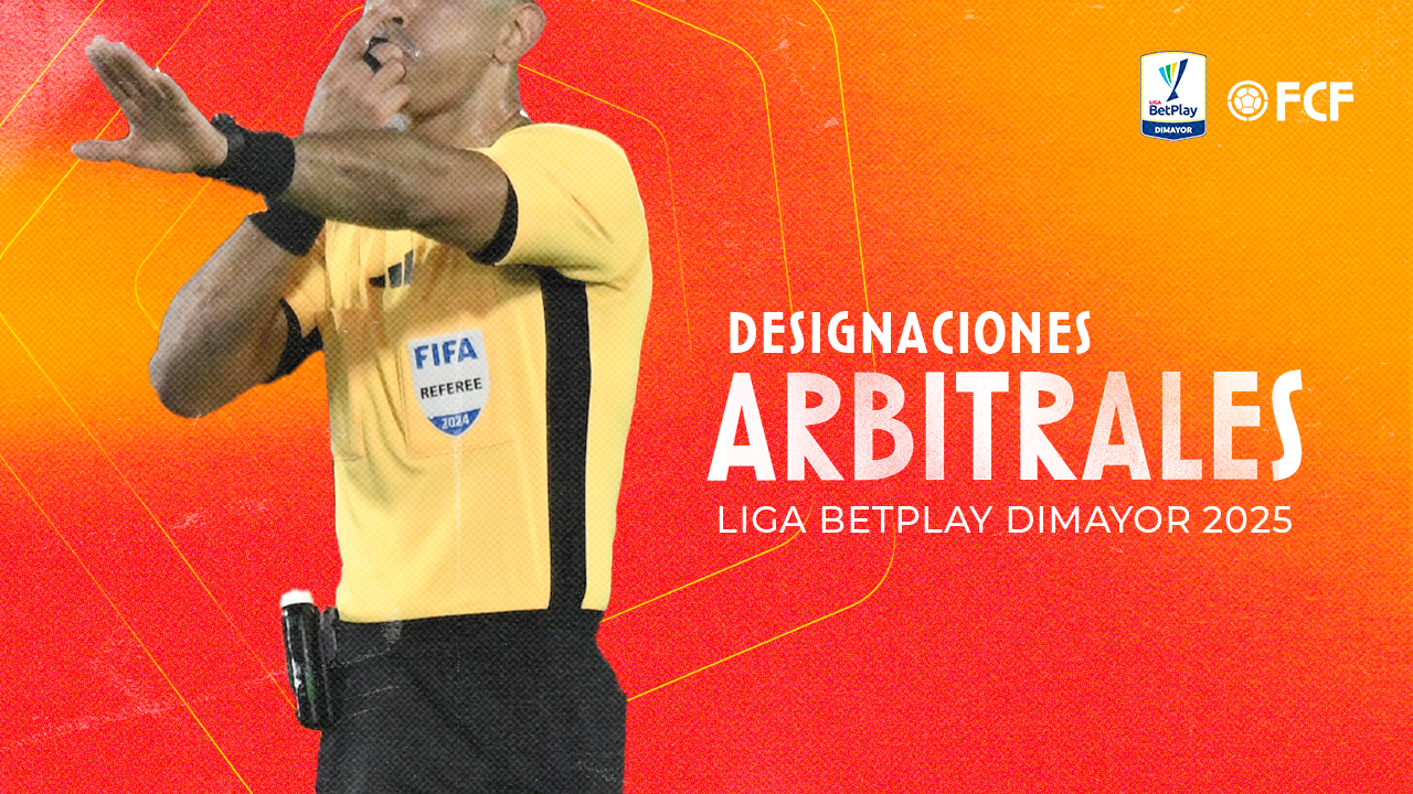 Designaciones Arbitrales: Liga BetPlay DIMAYOR Il – 2025 – Partido ...