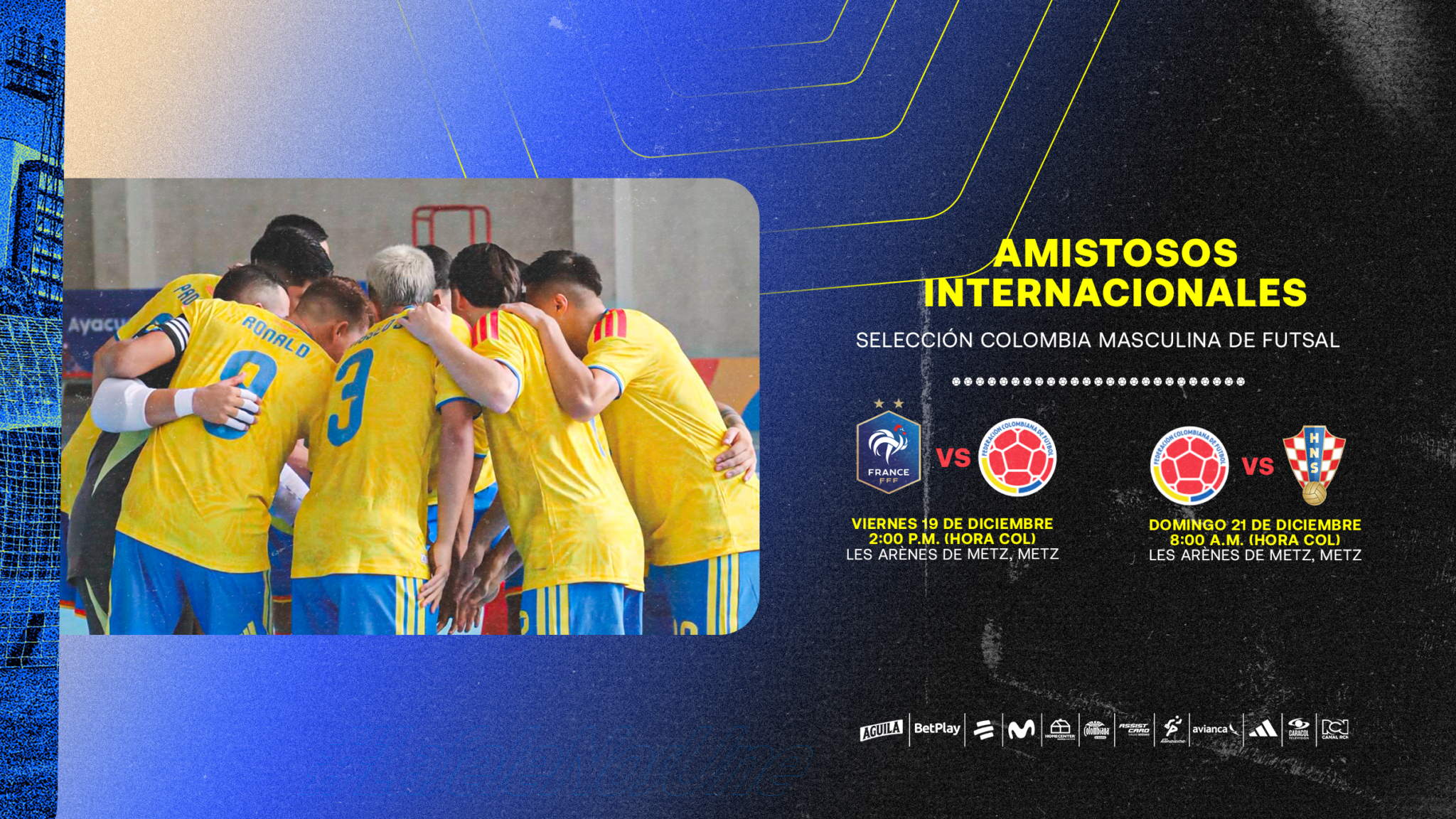Convocatoria Selección Colombia Masculina Mayores de Futsal – diciembre ...