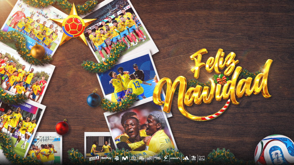 ¡La Federación Colombiana de Fútbol les desea una Feliz navidad ...