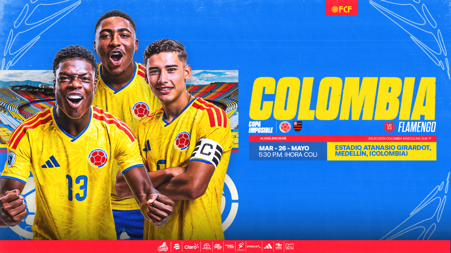 ¡Hoy juega Colombia! – Federación Colombiana de Futbol