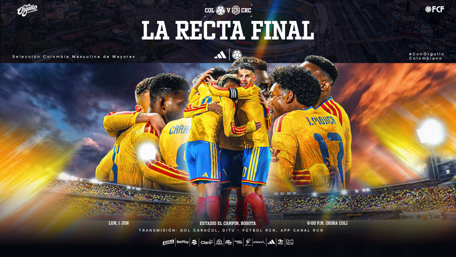 ¡Hoy juega Colombia! – Federación Colombiana de Futbol